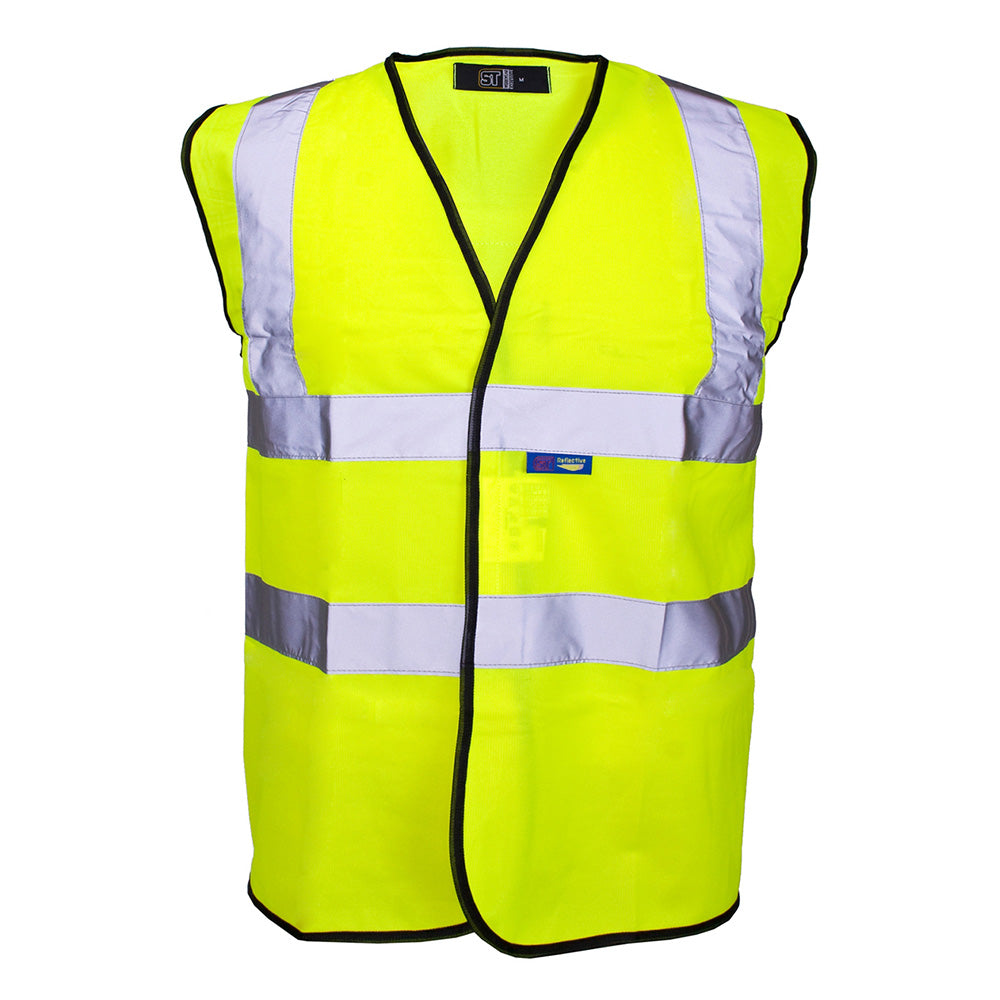 Yellow Supertouch Hi-Visibility Waistcoat Small - St John Ambulance