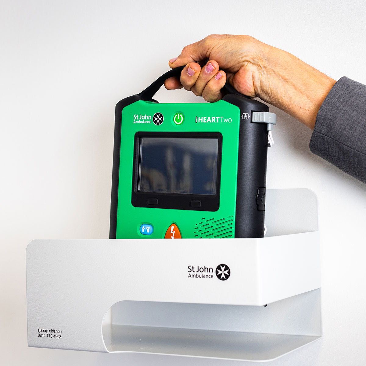 St John Ambulance HEART Two Semi-automatic Defibrillator