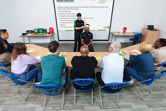 Training Courses - St John Ambulance