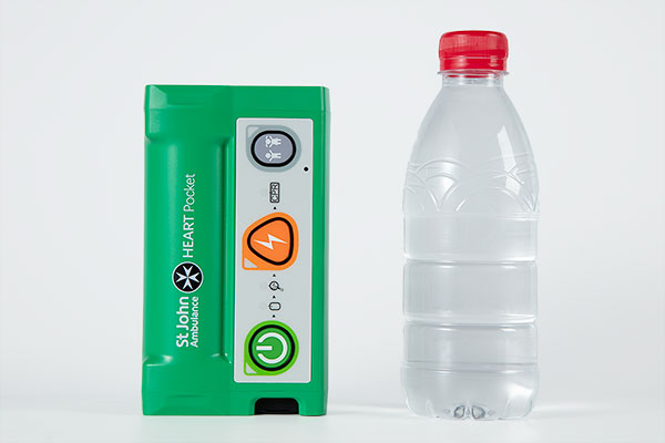 Heart Pocket Defibrillator - St John Ambulance